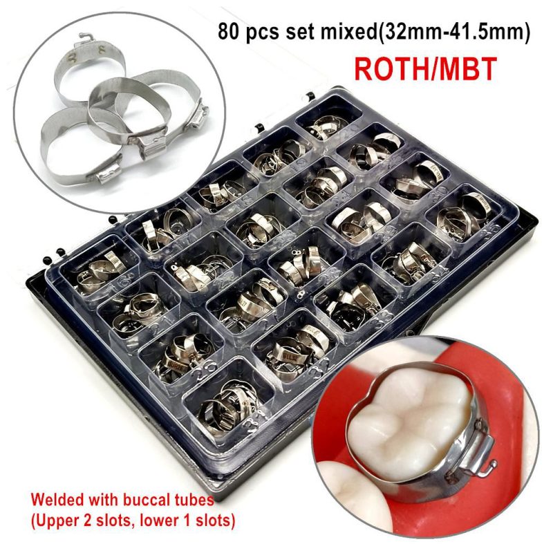 Molar Band with Tube Set - Wali Dental Supply